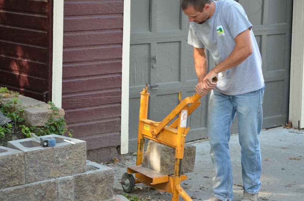 How to Build a Retaining Wall - Omaha Landscape Design